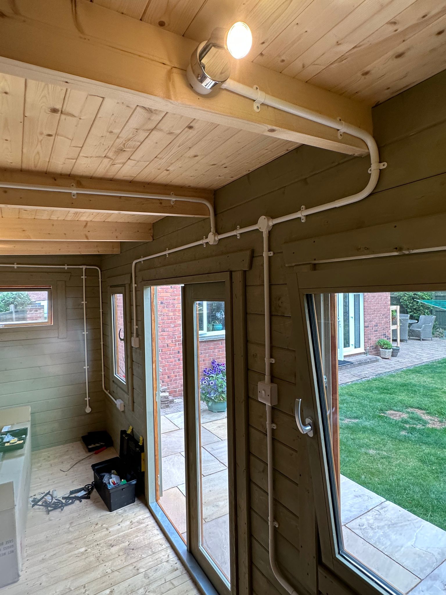 Summer House Electrical Wiring in Hereford
