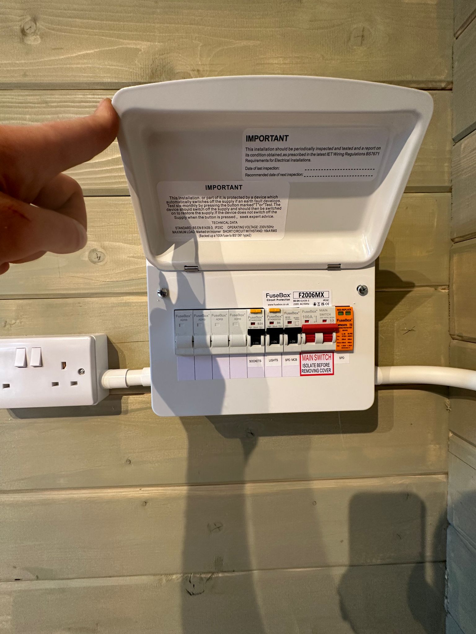 Summer House Electrical Wiring in Hereford